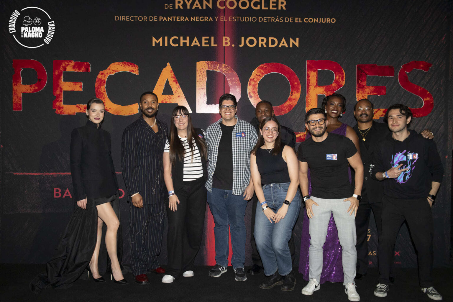 Así se vivió el Fan Event de Pecadores, con Michael B. Jordan - Paloma ...